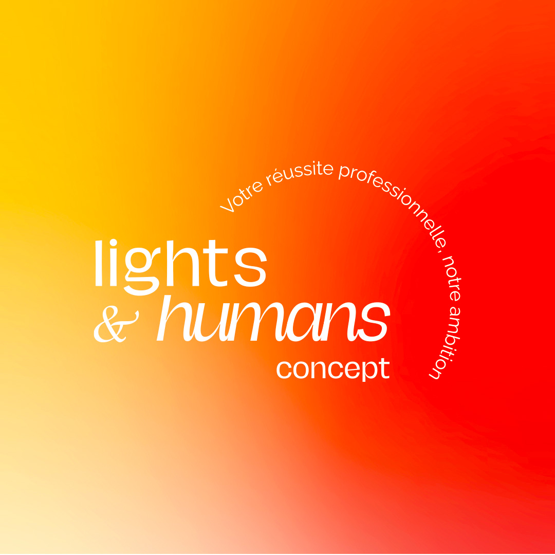Light & Humans Concept